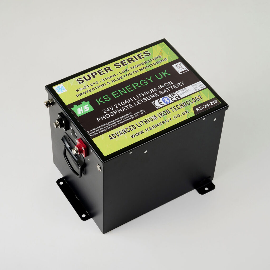 KS24-210 24V 210AH lithium-ion battery Super Series with bluetooth high ...